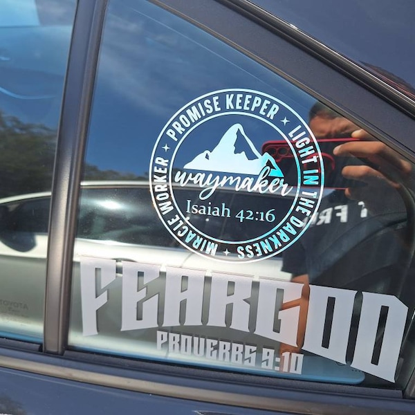Christian Car Decals - Etsy