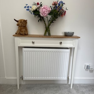 1000mm Tall Elegant Radiator Cover, Table Shelf, Console Table. - Etsy