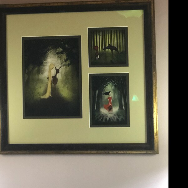 The Raven Girl - Art Print (3 Different Sizes) - Etsy
