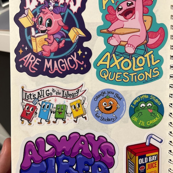 Custom Vinyl Sticker Pack / Custom Multi Sticker Bundle / Sticker Bomb ...