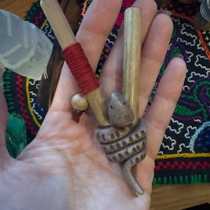 Shiva Big Tepi Pipe With Spiral Symbol - Etsy