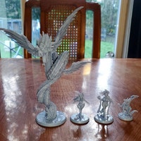 Quetzalcoatl the Snake God 50MM Base 3D Printed Resin Miniature ...