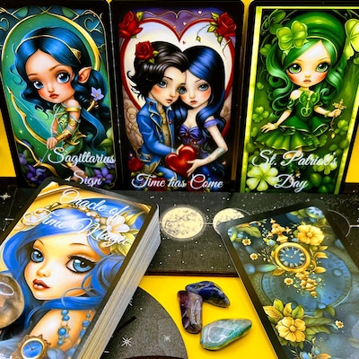 Money and Career Oracle Deck. Surreal Art - Etsy