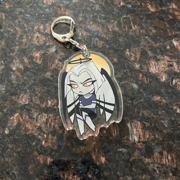 Lute - Hazbin Hotel Keychain - Cute Chibi Lute Charm - Etsy