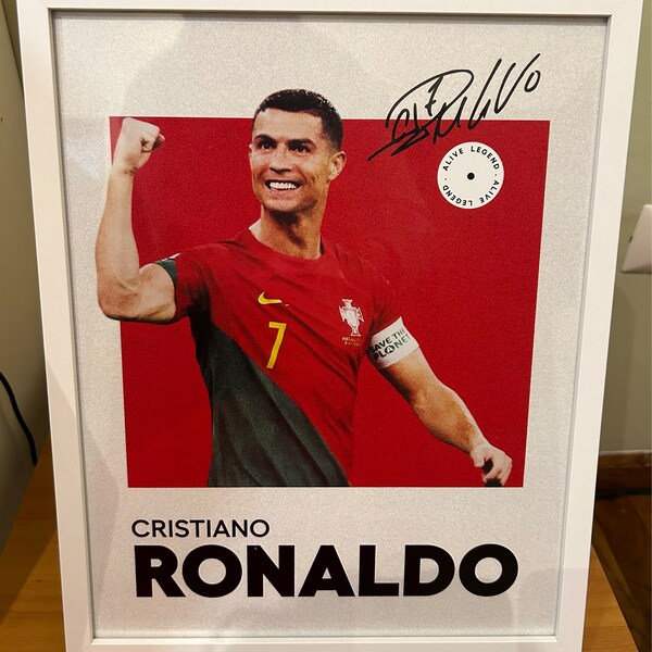 Cristiano Ronaldo Peace of Mind Poster, Cristiano Ronaldo Printable ...