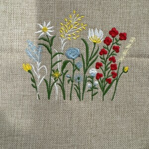 Cottage Core Embroidery Pattern, Frog Mushroom Floral Machine ...