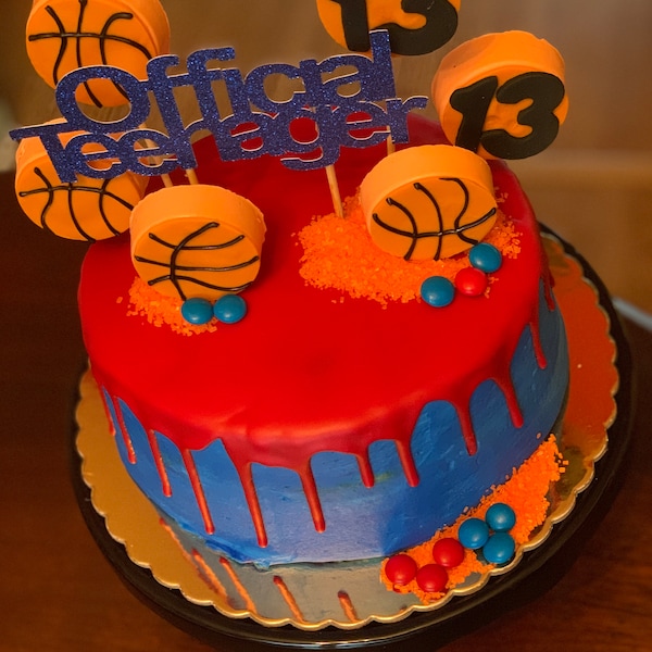 Official Teenager Cake Topper, 13th Birthday Cake Topper, 13 Cake ...