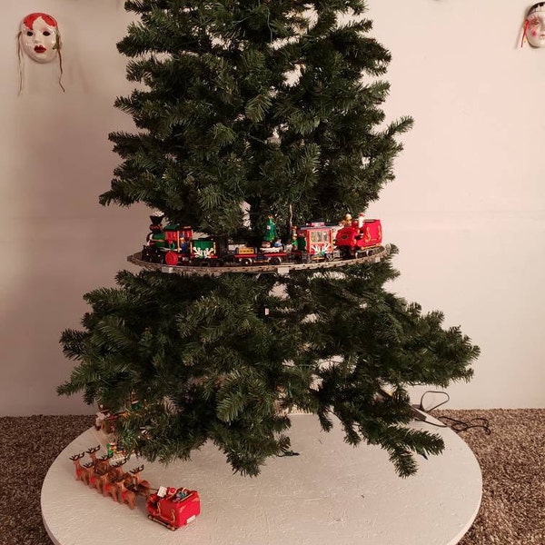 Christmas Tree Mount for HO Bachmann E-Z 18” Radius Curve Track - Etsy