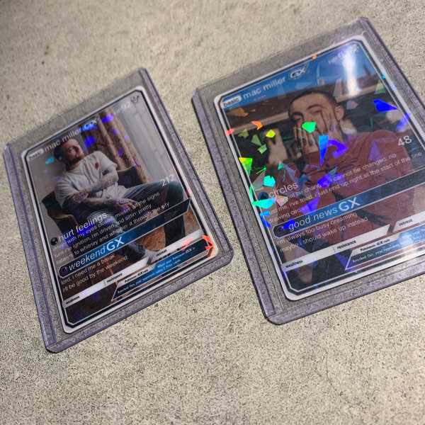 Suicideboys Custom Holographic Pokémon GX Cards - Etsy