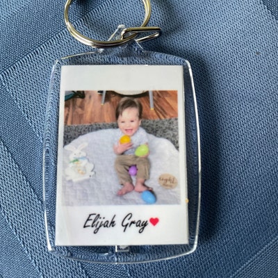Custom Personalized Photo Keychain Personalized Keychain - Etsy