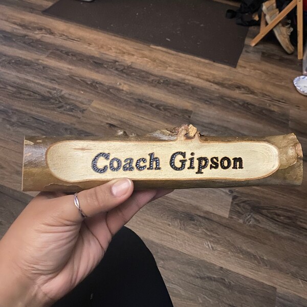 Rustic Office Door Name Plate or Sign - 100% Custom - Etsy