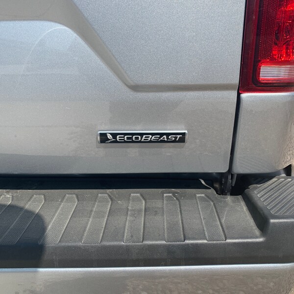 Uncoated Ford Ecobeast, Ecobeauty or Twin Turbo: (2) Emblem Ecoboost ...