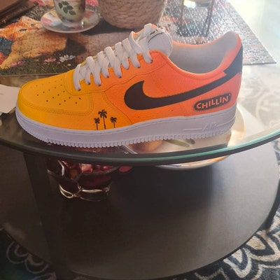 Custom Nike Air Force 1 Low chillin the BEST QUALITY Custom Shoes AF1 ...