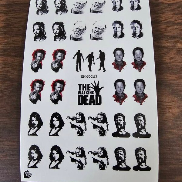 Classic Horror Vinyl Decal Sticker Static Cling Window Film Iron-on ...