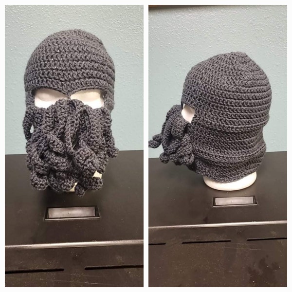 Crochet Pattern - Cthulhu Ski Mask - PDF File Only - Etsy