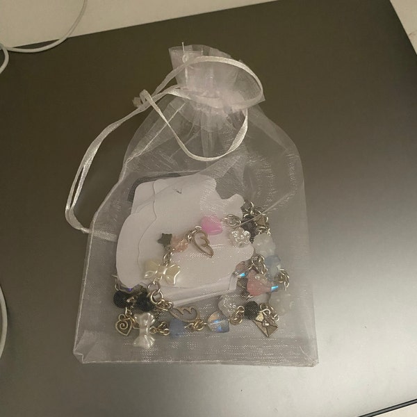 Cute Purple Acubi Styled Phone Charm Handmade Y2k Fashion Y2K Jewelery ...