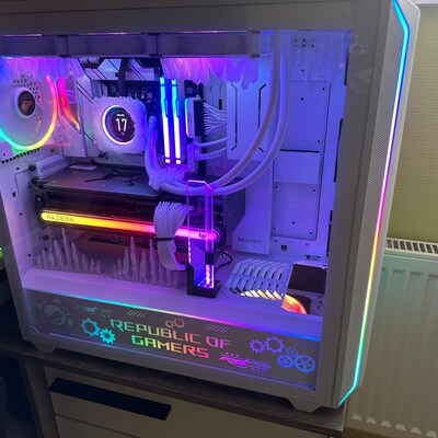 Custom Pc Plate, Gaming Computer Custom RGB Psu Cover Plate, PSU Shroud ...