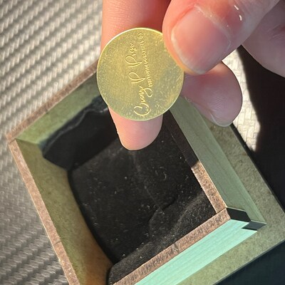 Personalized Logo Name Tag Company Badge Pin, Your Business Logo Name ...