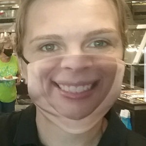 My Face Selfie Custom Face Masks w/ Two Filter Inserts & | Etsy