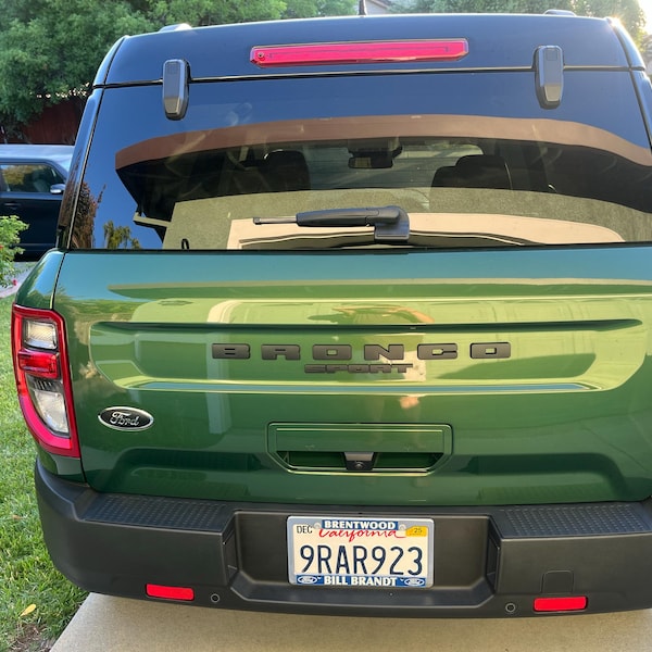 5PC Matte Black Door Rear TAHOE LT OVERLAY Emblems Letters 2007-2020 ...