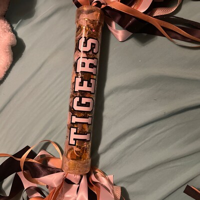 Custom Glitter/confetti-filled Spirit Stick Football Games, Cheer ...