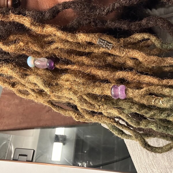 Loc Sprinkle Beads Kit , Assorted Sister Loc Beads, Dreadlock Beads ...