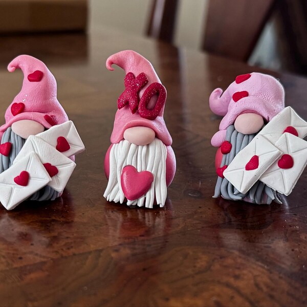 Lots of Love Valentine’s Day Gnome With Tiny Love Letters and Hearts - Etsy