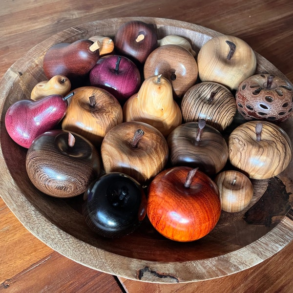 Apples Wooden, Apples, Fruit, Ornaments, Collectables . - Etsy