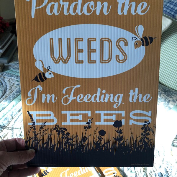 Grow Meadows Not Lawns Coroplast Yard Sign - Etsy