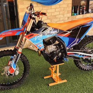 Graphic Vinyl Decal Set for KTM With Headlights Ktm Exc EXC-F Xc-w XCF ...