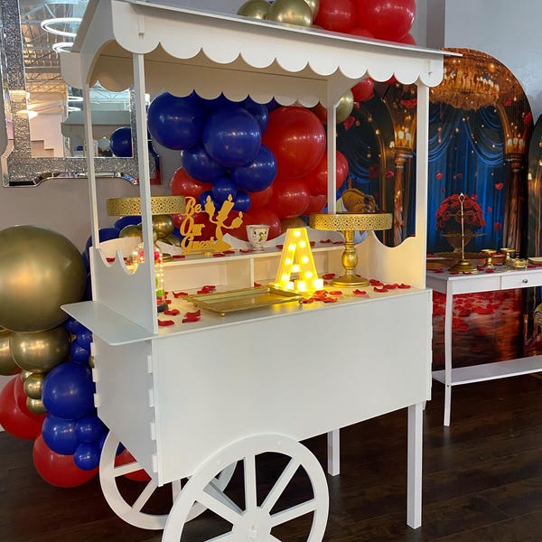 Sweet Cart, A Stunning Candy Cart for Weddings, Birthdays, Parties, A ...