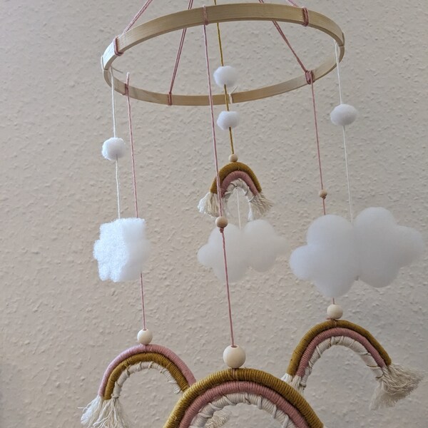 Lebensbaum Makramee / Tree of life rundes Makramee Boho-Chic - Etsy.de