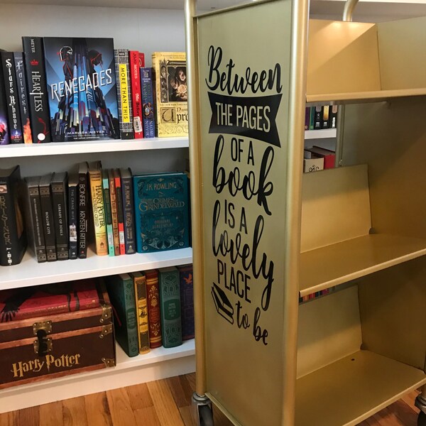 Book SVG, Between the Pages of a Book is a Lovely Place to Be Cut File ...