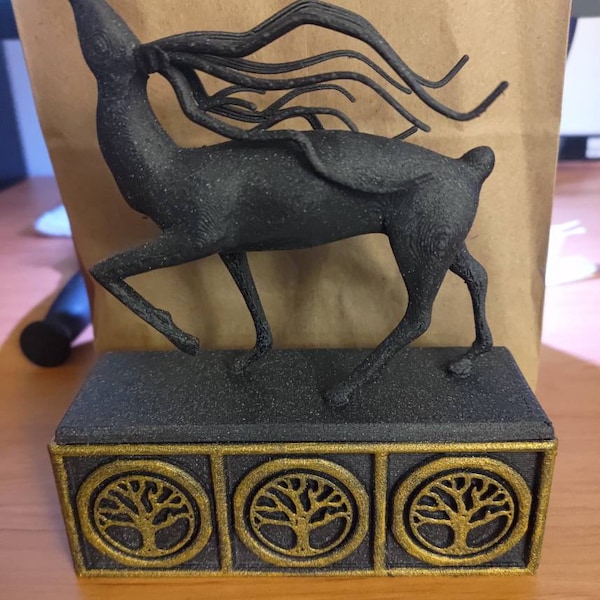 Dragon Age Halla Deer Statue - Box - Veilguard Inquisition - Etsy