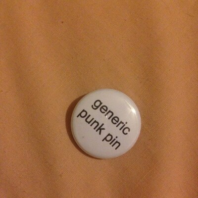 Generic Punk Pin Pinback Button or Magnet 1 or 1.5 Inch - Etsy