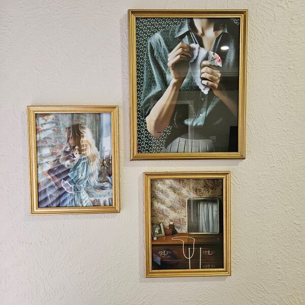 Inheritance - Fine Art Print of Original Oil on Fabric Painting - Etsy