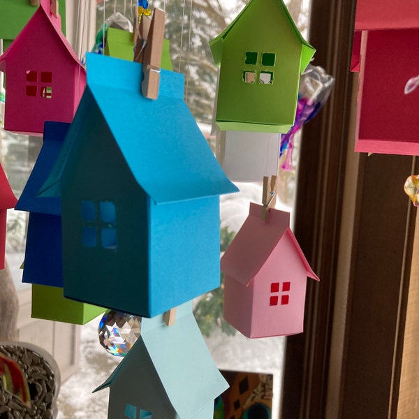 Stitch & Fold Paper House Luminary Kit - Etsy