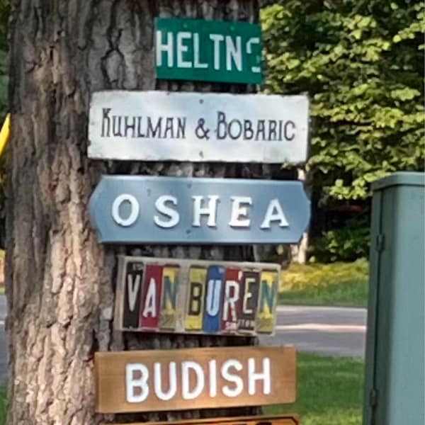 Custom Personalized Family Last Name Cedar Wood Sign With Carved in ...