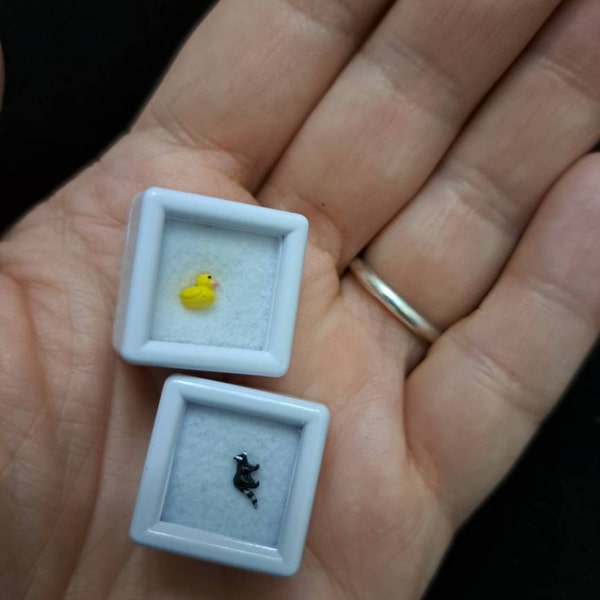 Spooky Trees Hand Painted Miniatures Micro Figurines for Jewelry ...