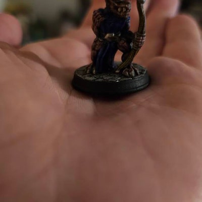 Hand Painted Werewolf Miniature for Dungeons and Dragons and Other ...