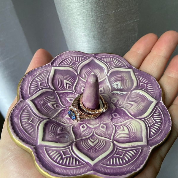 GIGI Family Tree With 4 Birdies Ceramic Trinket Bowl Mothers Day ...
