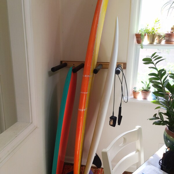 Vertical Surfboard Wall Rack - Etsy