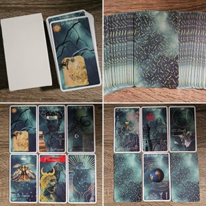 Ephemera Tarot Cards Original Designs Jennifer Fogerty Boho Spiritual ...