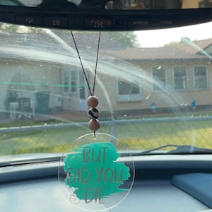 CUSTOM Acrylic Car Charm - Etsy