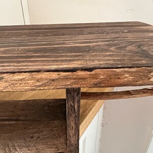 Handmade Custom Personalised Engraved Rustic Wooden Serving Tray Small ...