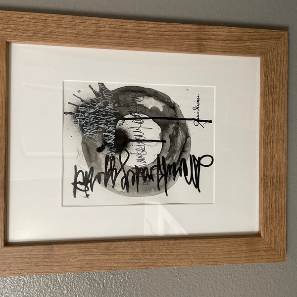 Original Graffiti Mixed Media Figures Original Abstract Painting by ...