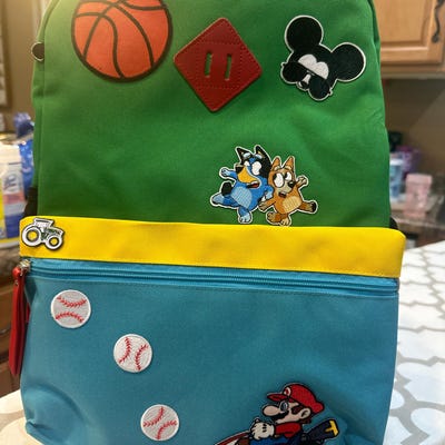 Bluey Inspired Disney Embroidered Iron on Patch - Etsy