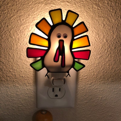 Thanksgiving Turkey Night Light - Etsy