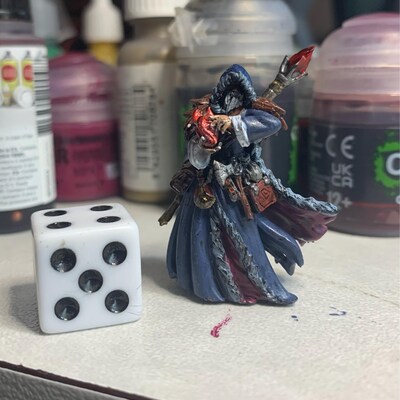 Female Reaper Warlock Galaad Miniatures Fantasy Dungeons and Dragons ...