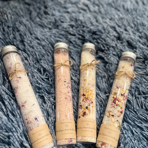 Large Test Tube Bath Salts - Etsy